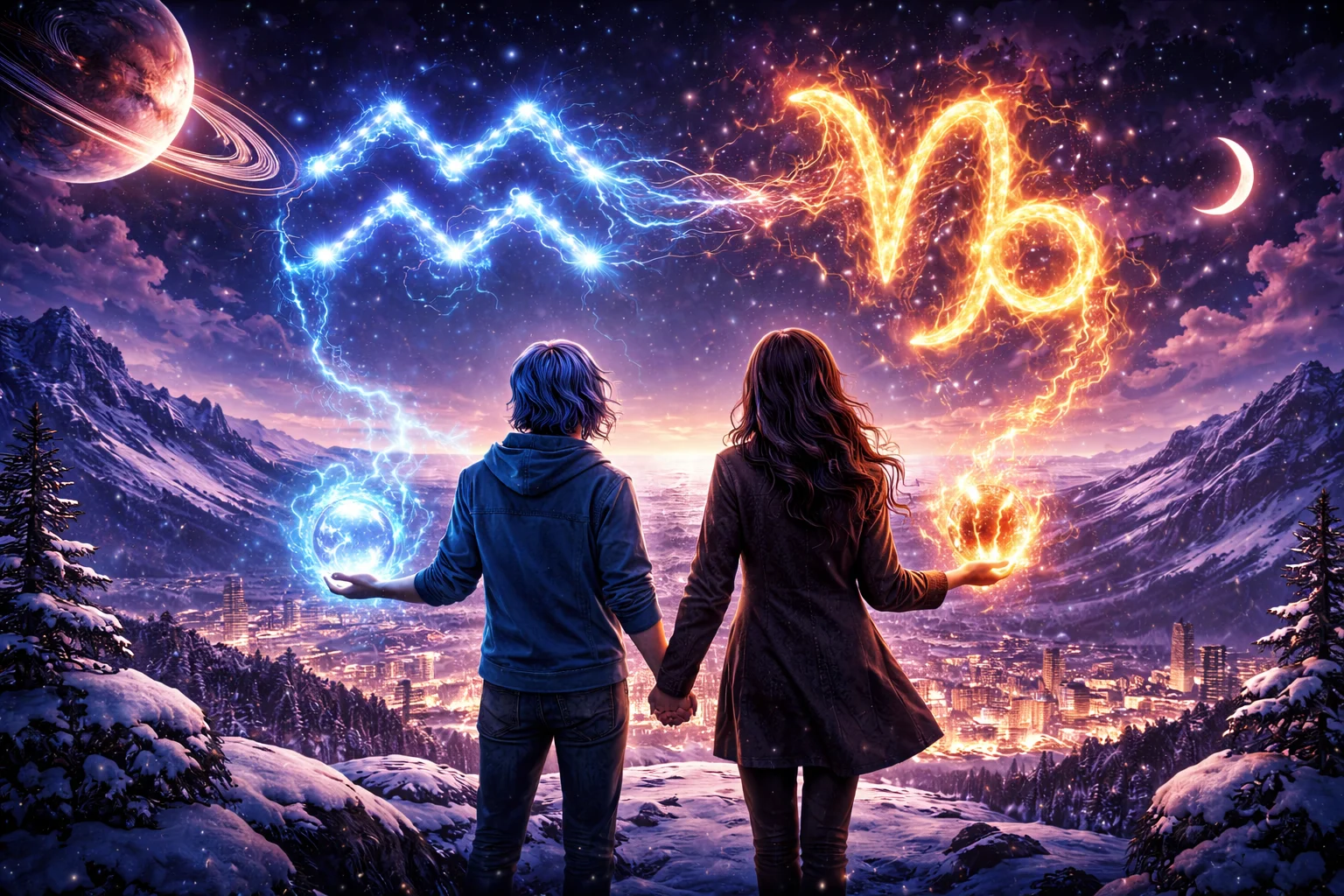 Aquarius & Capricorn Compatibility: Rebel Meets Builder