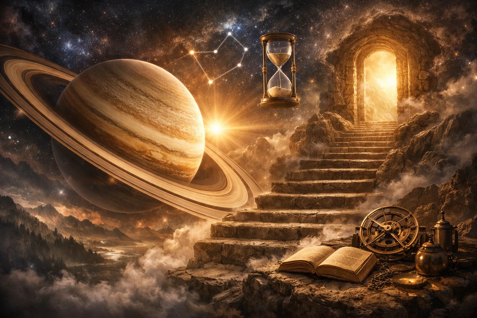 Saturn In Astrology: Lessons, Limits & Long-Term Mastery